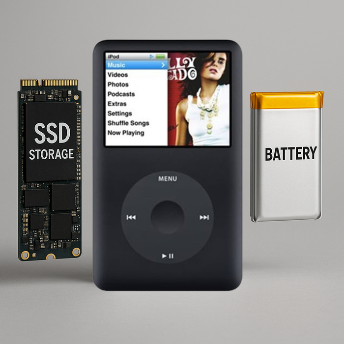 iPod Classic 6Gen SSD Flash Modded iPod - SALE